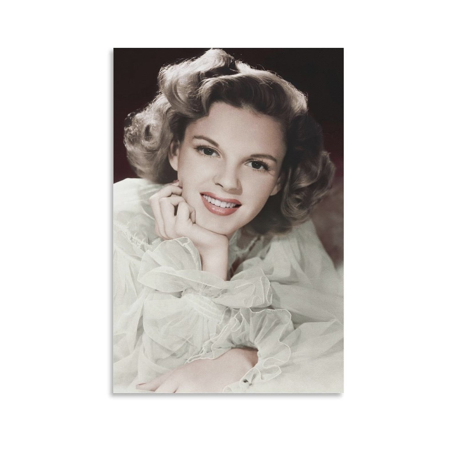 Traditional Pop Music Singers Judy Garland Retro Poster Painting On ...