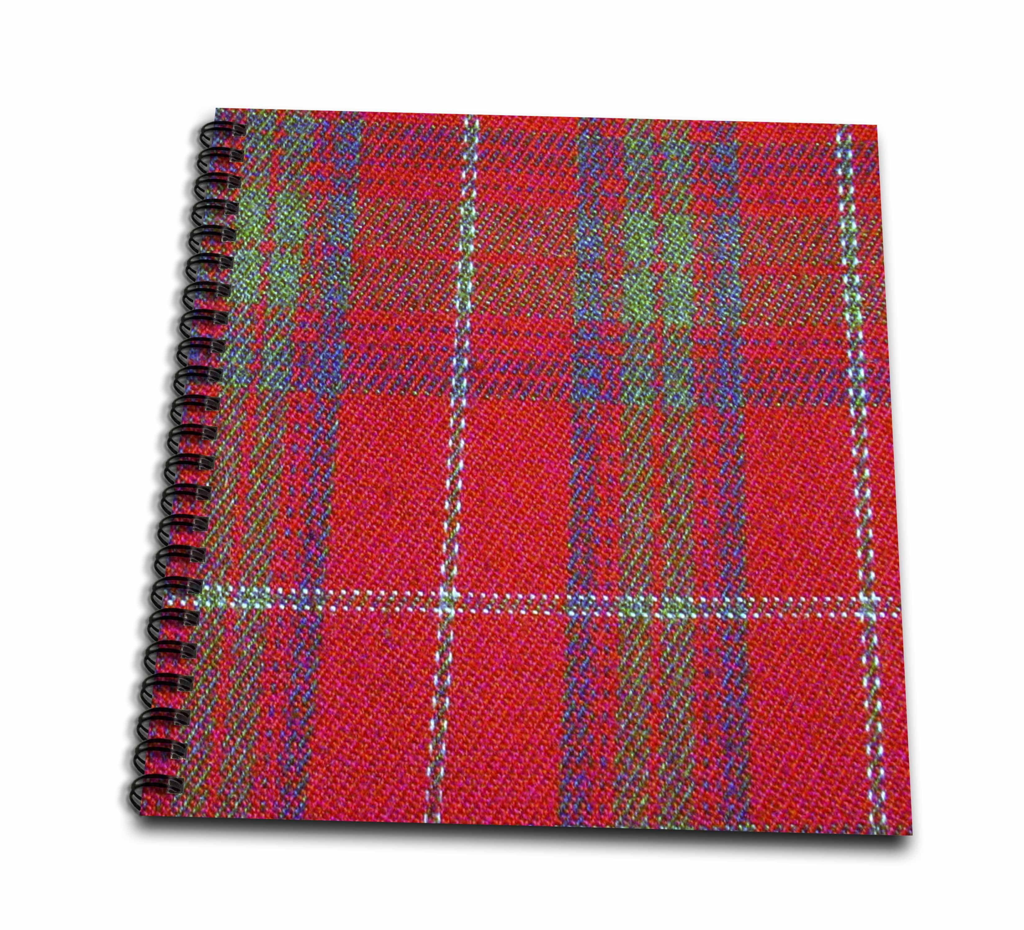 3dRose, Traditional Red Tartan Pattern - Scottish plaid with green and ...