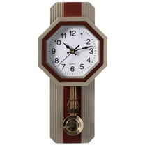 Infinity Instruments Sofia Brown Traidtional Analog Display Silent 12-inch Wall Clock - Walmart.com