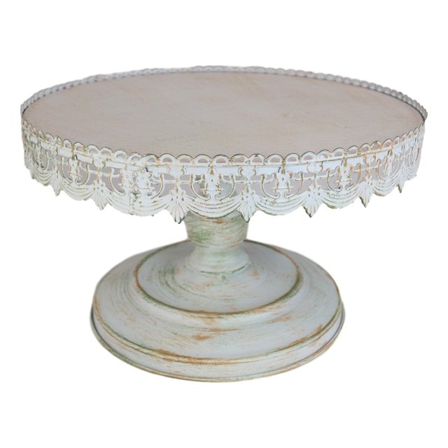Rustic Traditional French Farmhouse Decor, Metal Cake & Cupcake Stand ...