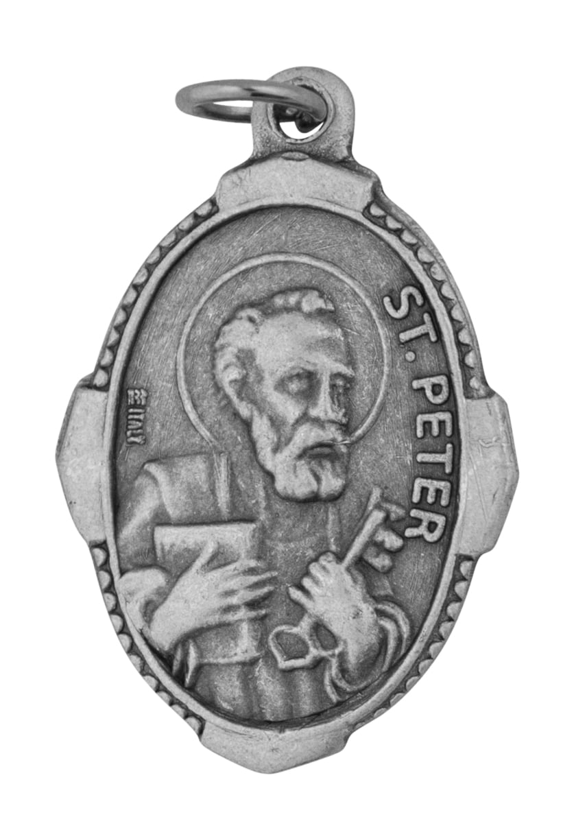 Traditional Saint Medal (Saint Peter) - Walmart.com