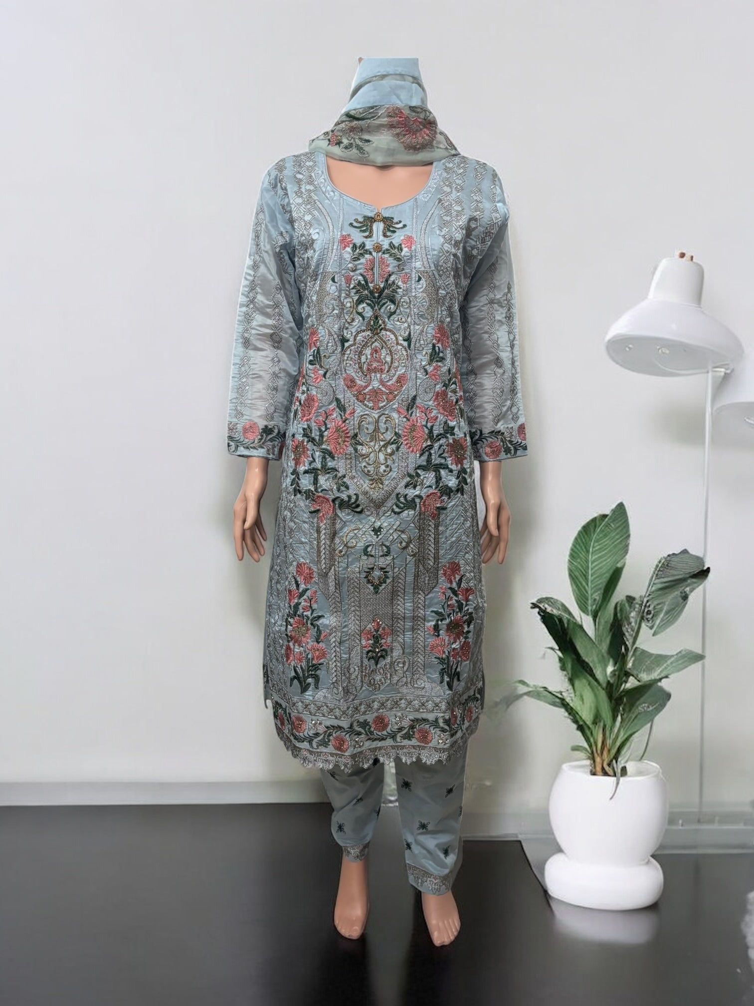 Traditional Salwar Kameez Set, Cultural Wear for Women, S03 - Walmart.com