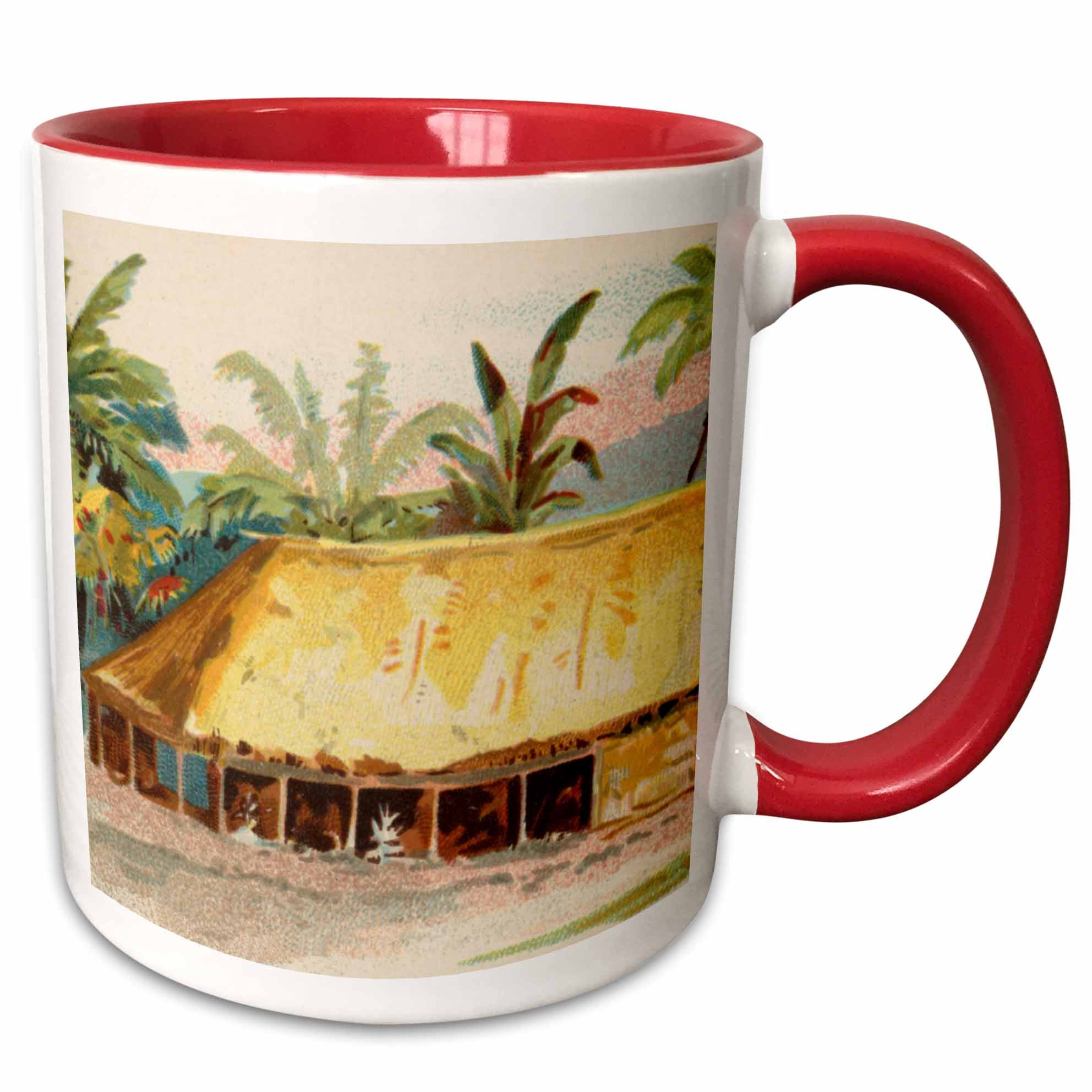 3drose, Traditional Samoan House Fale Home Samoa Islands Polynesian Art ...