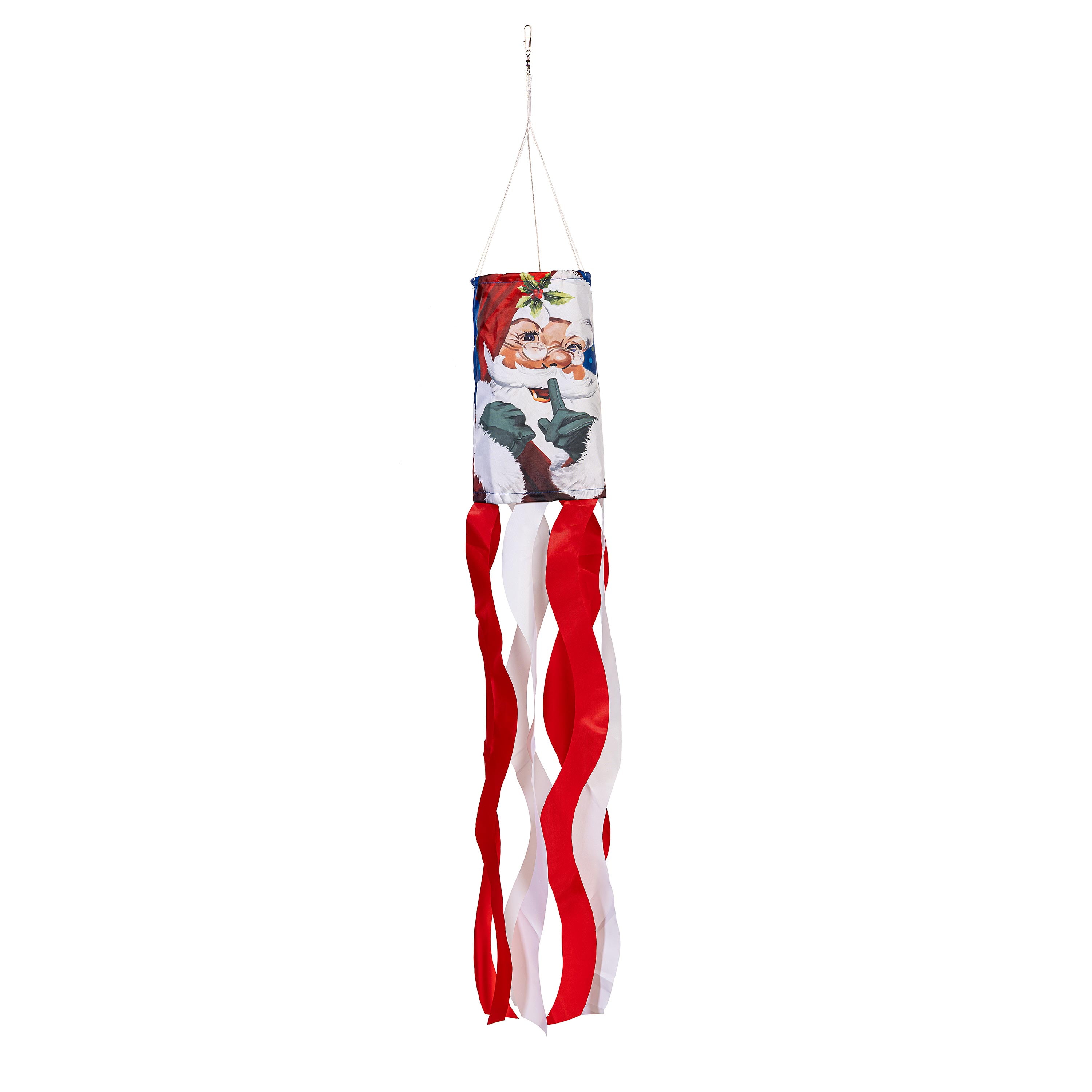 Traditional Santa Portrait Sublimated Windsock - Walmart.com