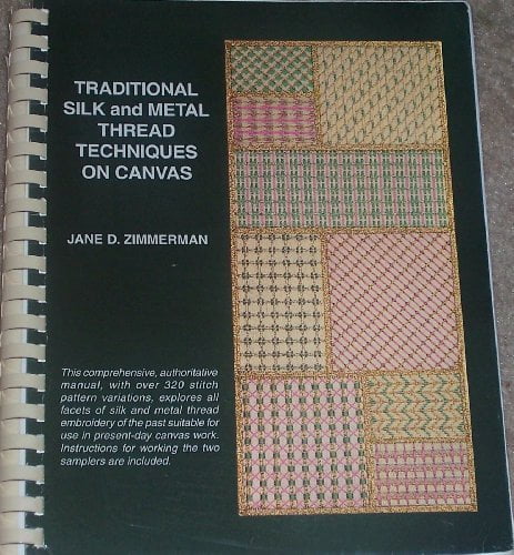Pre-Owned Traditional Silk and Metal Thread Techniques on Canvas ...