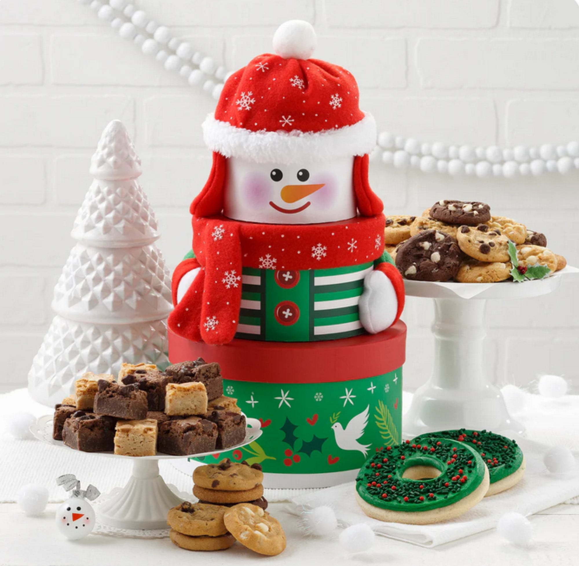 Traditional Snowman Tower - Walmart.com