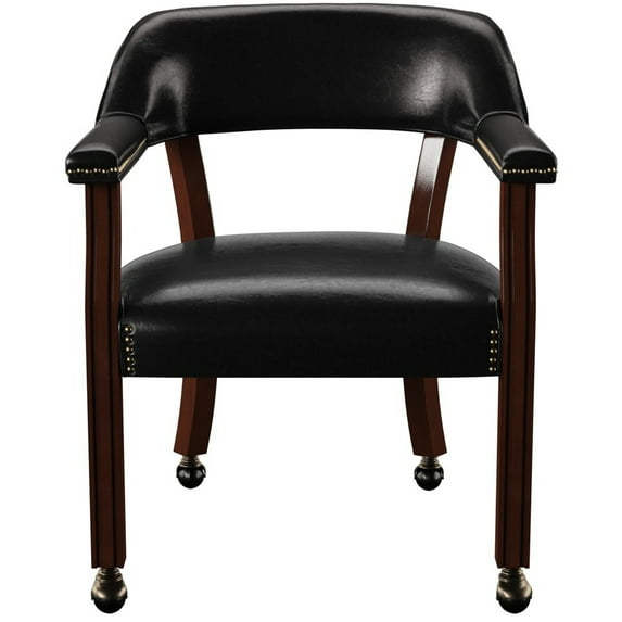 Traditional Style - Captain Chair with Scroll Bun Feet - Living Room ...
