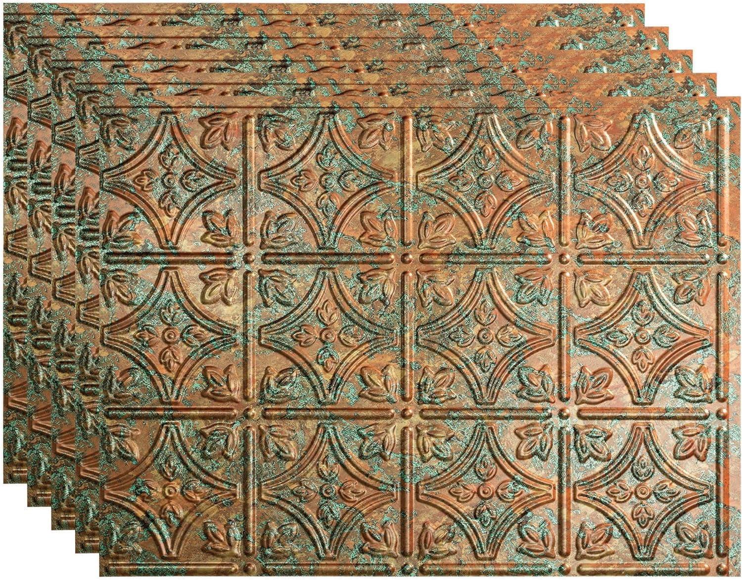 Traditional Style/Pattern 1 Decorative Vinyl 18in x 24in Backsplash ...