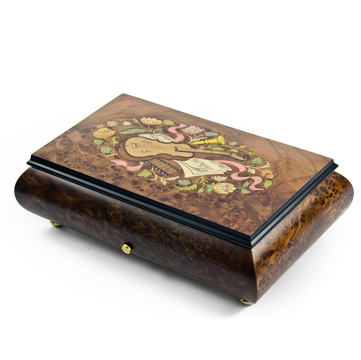 Traditional Swiss 50 Note Musical Instrument Theme Inlay Grand Music ...