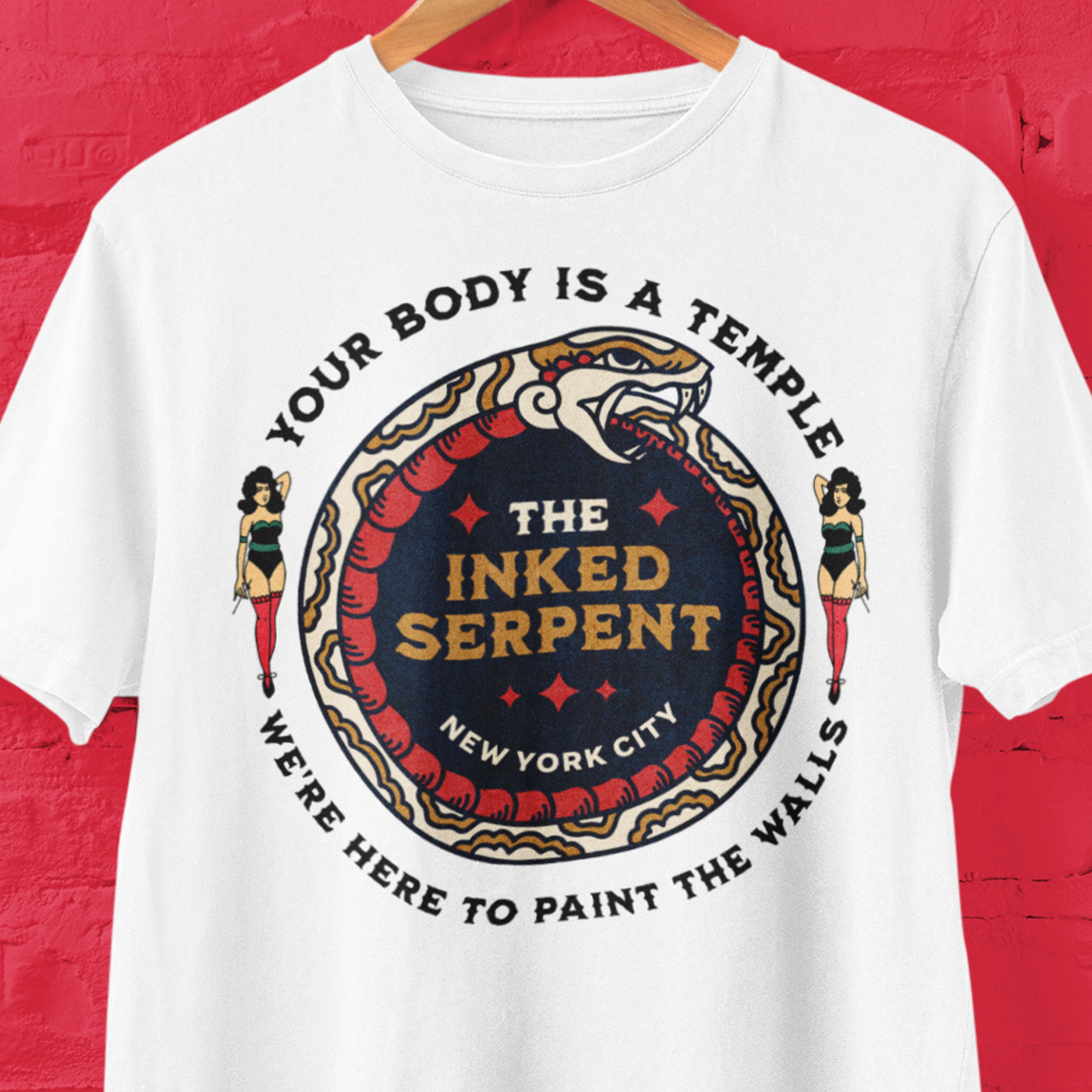 Traditional Tattoo T Shirt, Old School Tattoo Shirt, Tattoo Flash Tee ...