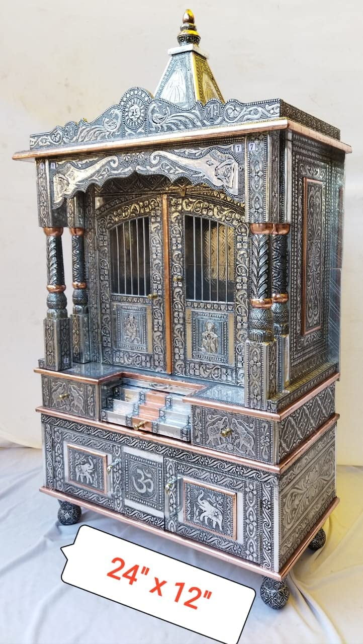Traditional Temple Indian Handcrafted Handmade Oxidized for Home ...