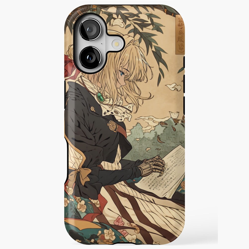 Traditional Violet Evergarden Elegant Anime Style Art for iPhone 17 ...