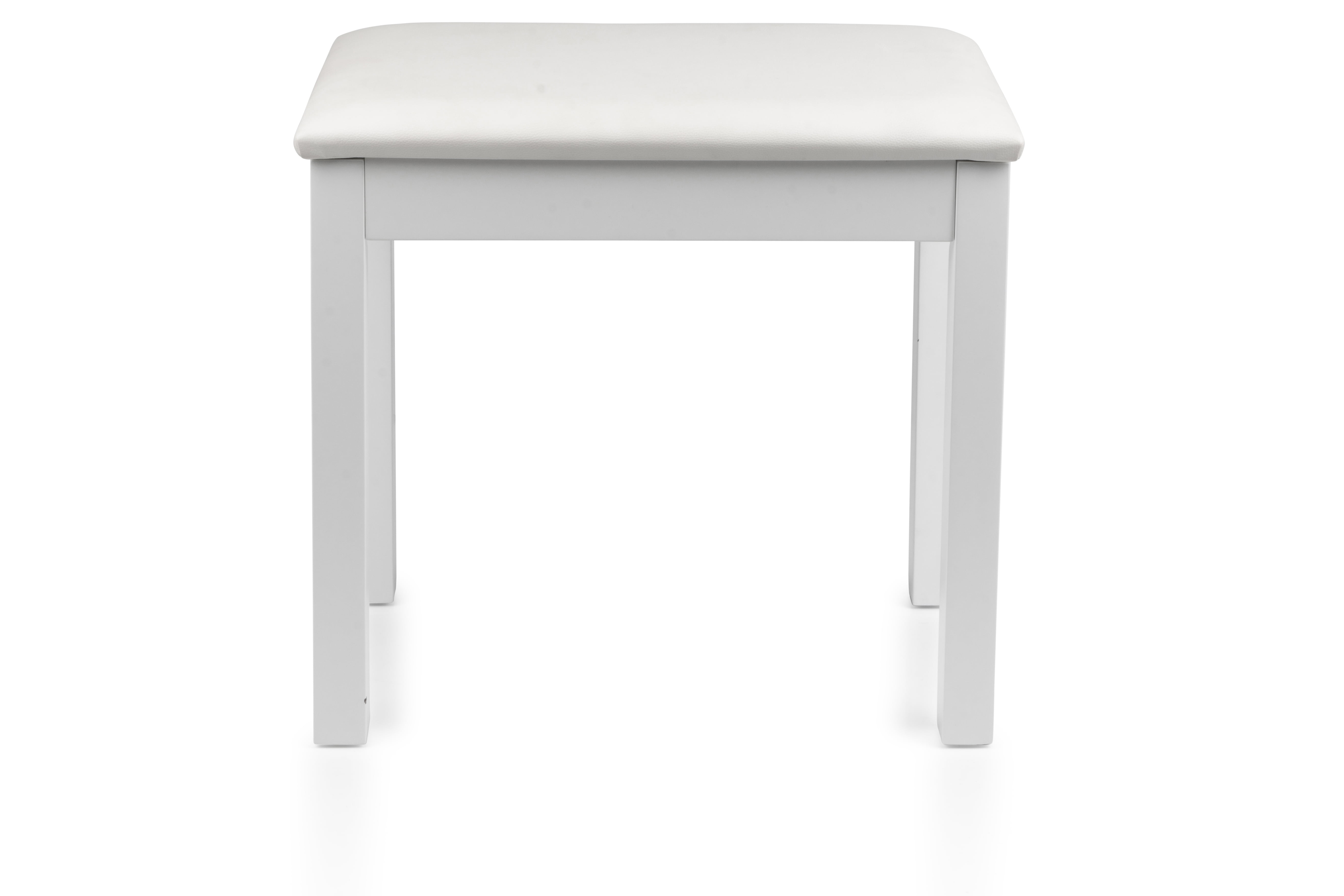 Traditional Wooden Keyboard & Piano Bench in White - Walmart.com