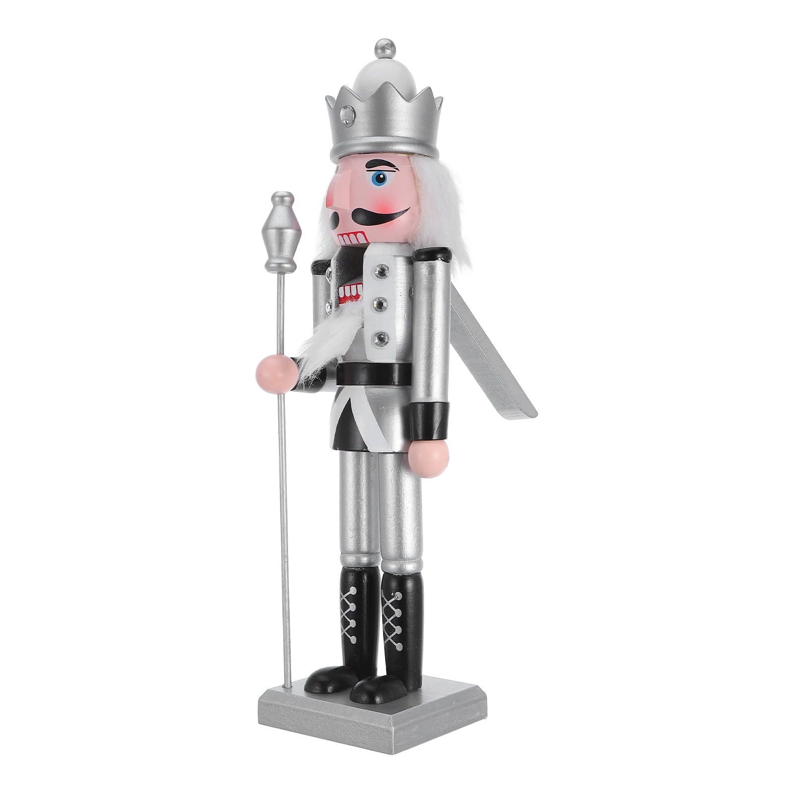 Traditional Wooden Nutcracker Soldier Figurefestive Christmas Table ...