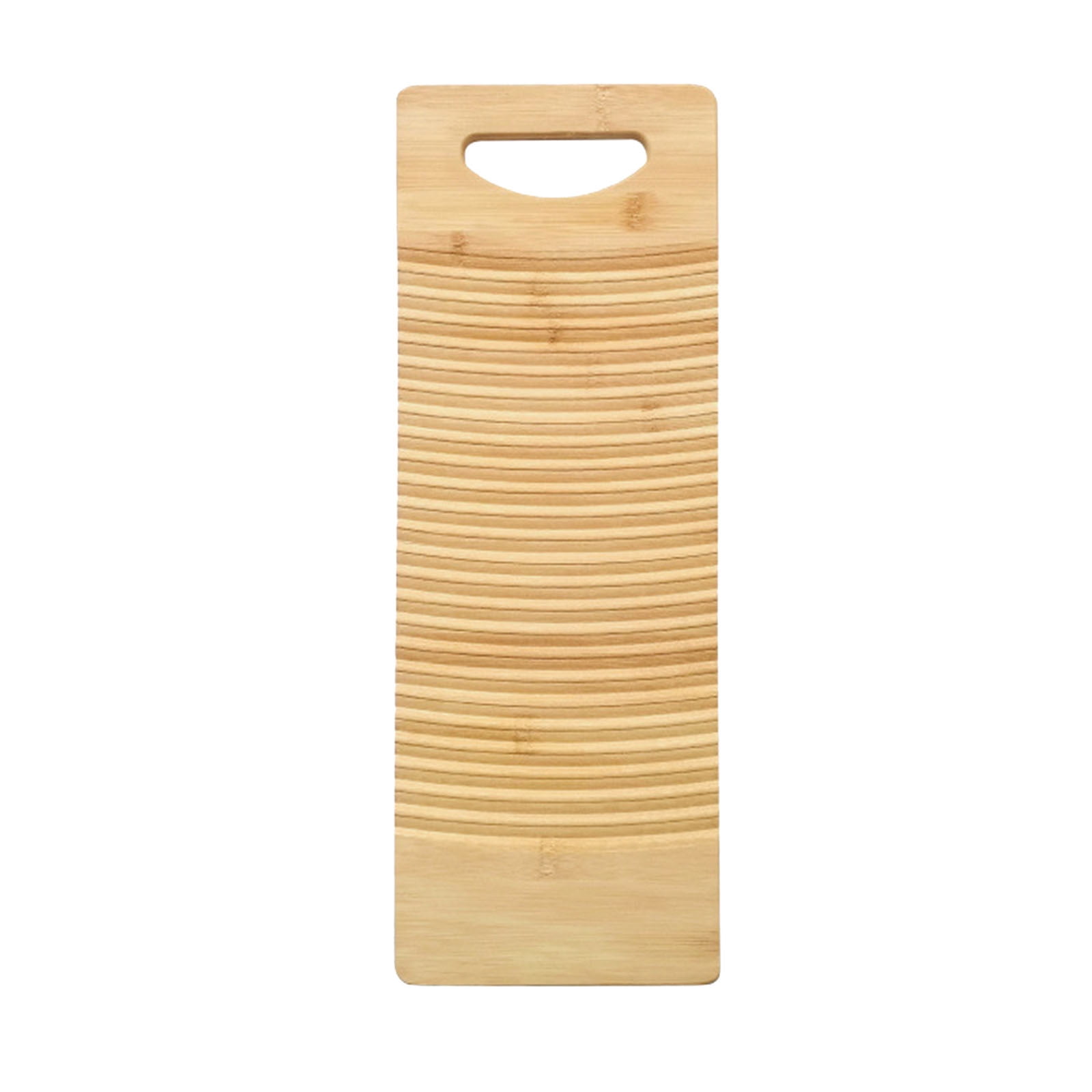 Traditional Wooden Washboard - Durable Bamboo Laundry Board for Hand ...