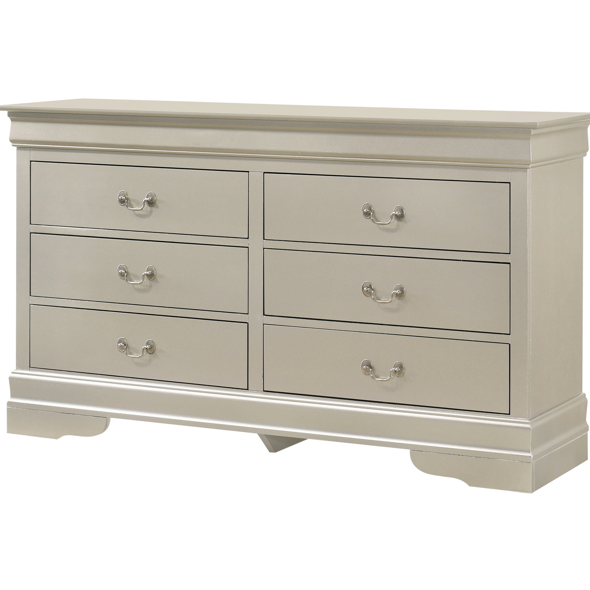 Traditional design, metal center guides - Bedroom dresser ensuring ...