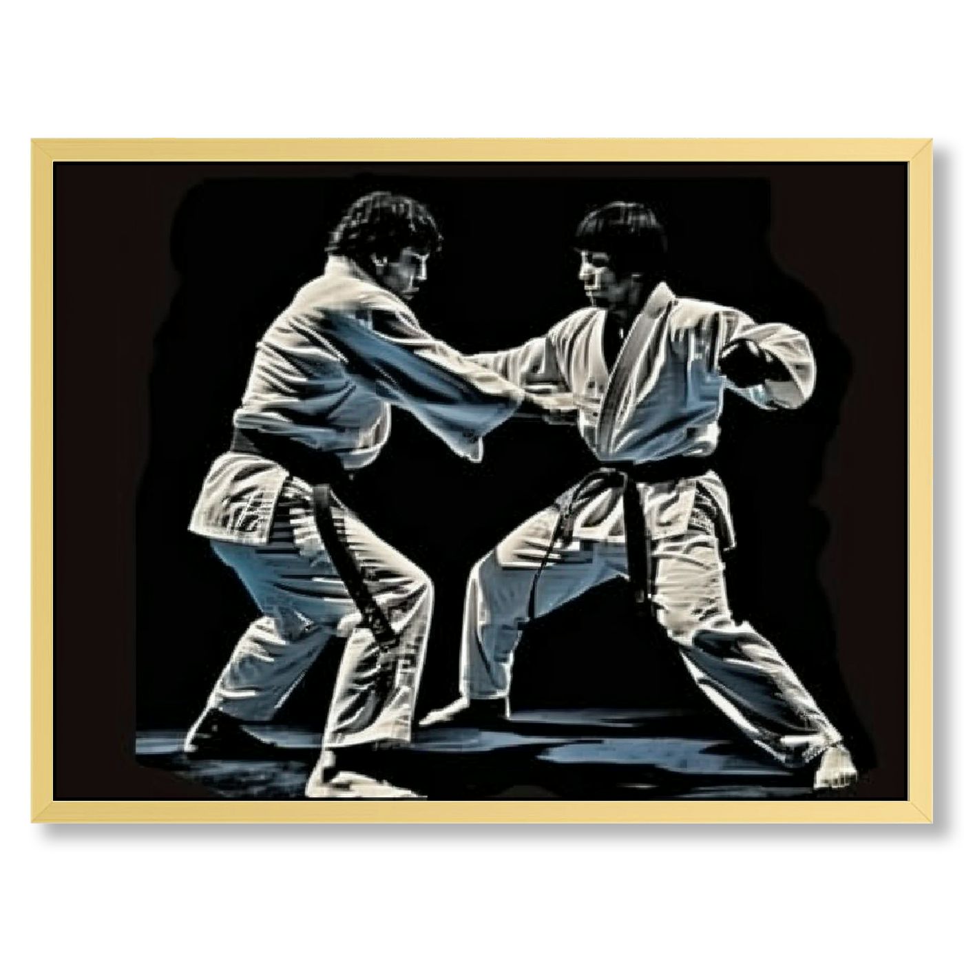 Traditional of Kodokan Judo Canvas Painting Hanging Picture Vertical Poster Decoration for ...