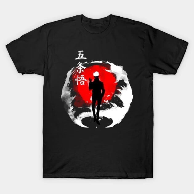 Traditional sorcerer Gojo T-Shirt - Black - Walmart.com