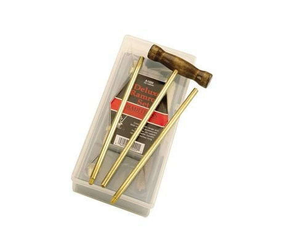 Traditions Deluxe Brass Ramrod, 8pc, .50 cal, Multi-Purpose Gunsmithing ...