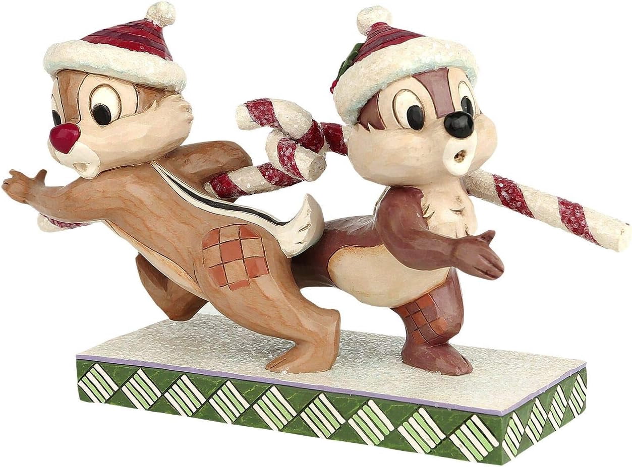 Traditions by Jim Shore Chip ‘n’ Dale Stone Resin Figurine, 4.75 ...