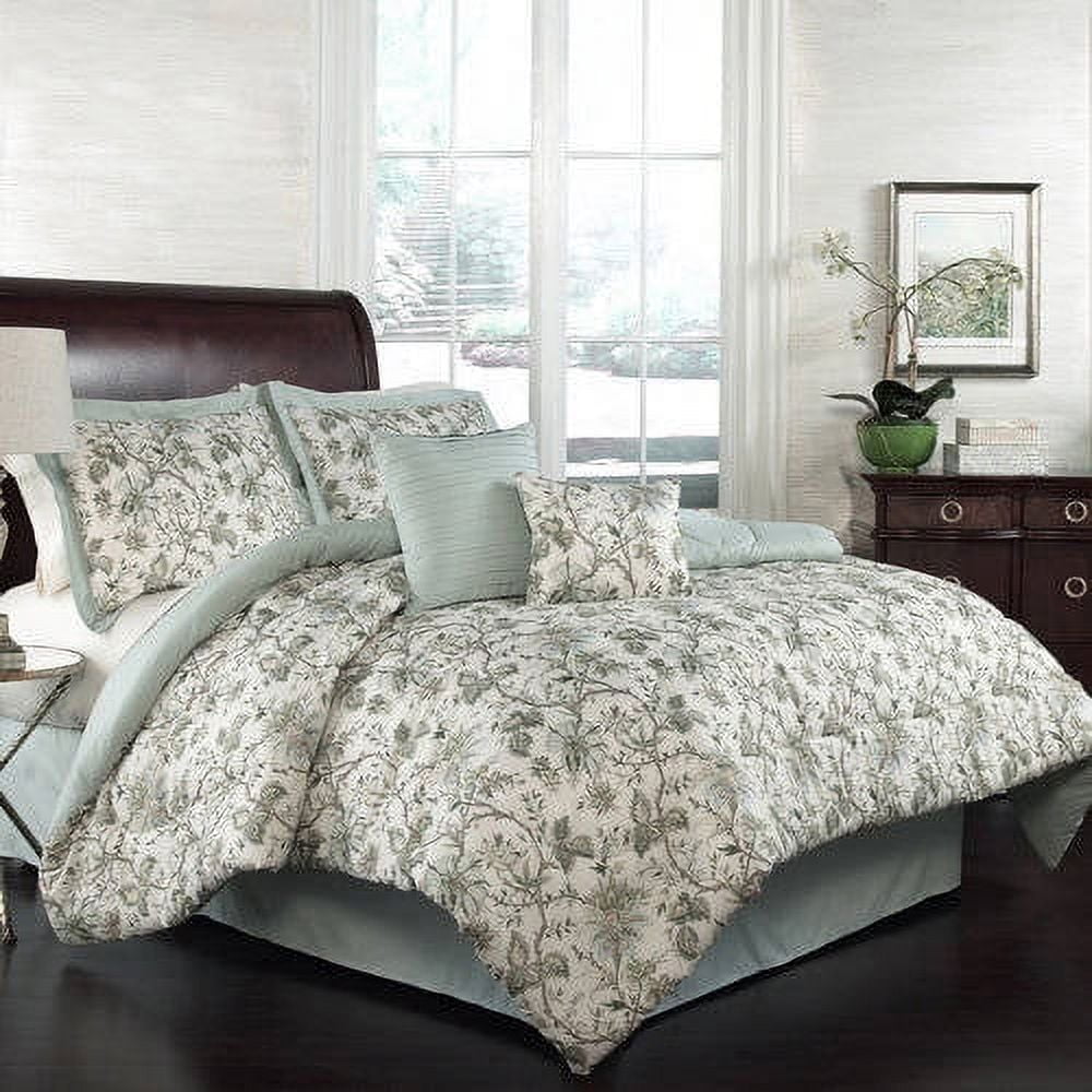 Traditions by Waverly Floral Comforter Bedding Sets, Felicite 6-Piece ...