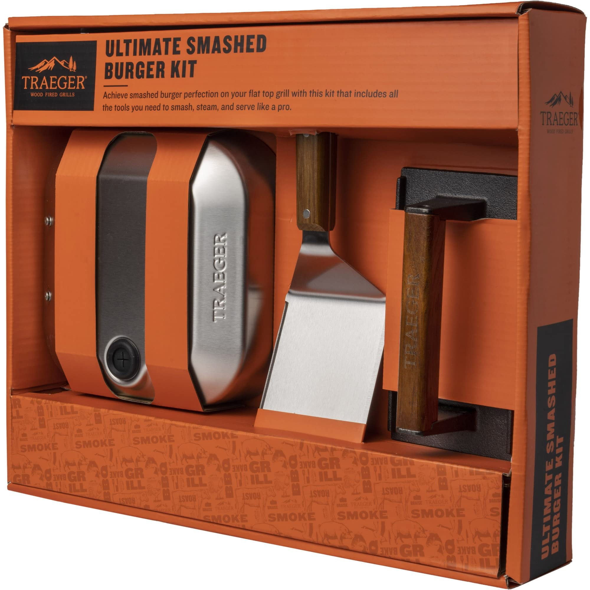 Traeger Pellet Grills Traeger Grills BAC734 Ultimate Smashed Burger Kit ...