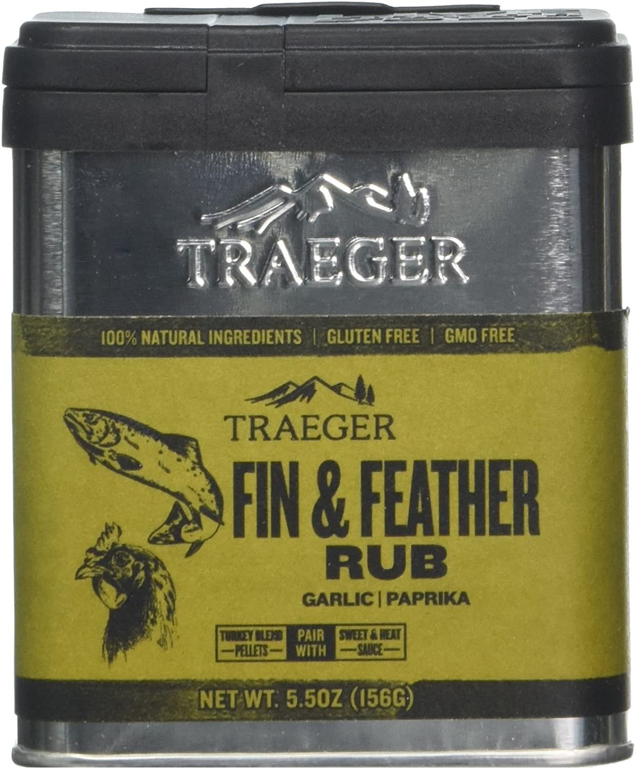 Traeger Grills SPC176 Fin & Feather Dry Rub, Original Version - Walmart ...