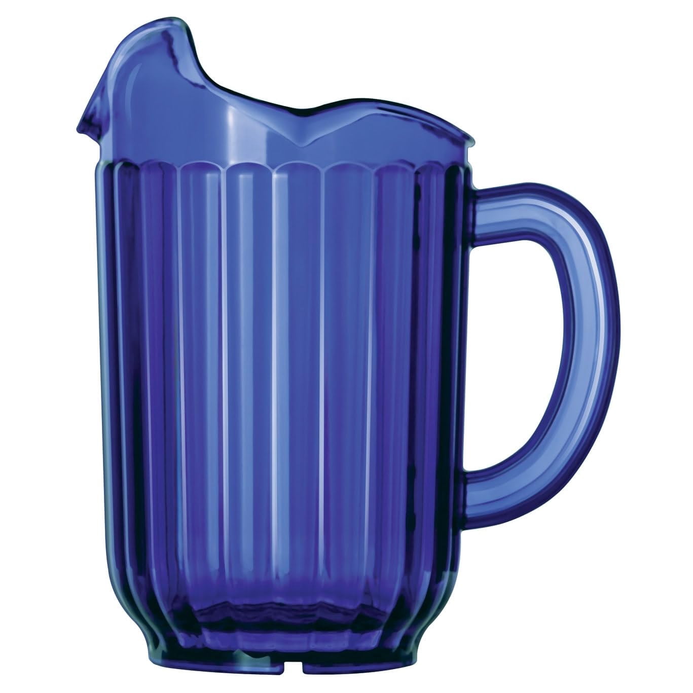 Traex 60 Oz. Cobalt Blue 3 Lipped Tuffex Deluxe Pitcher - Walmart.com
