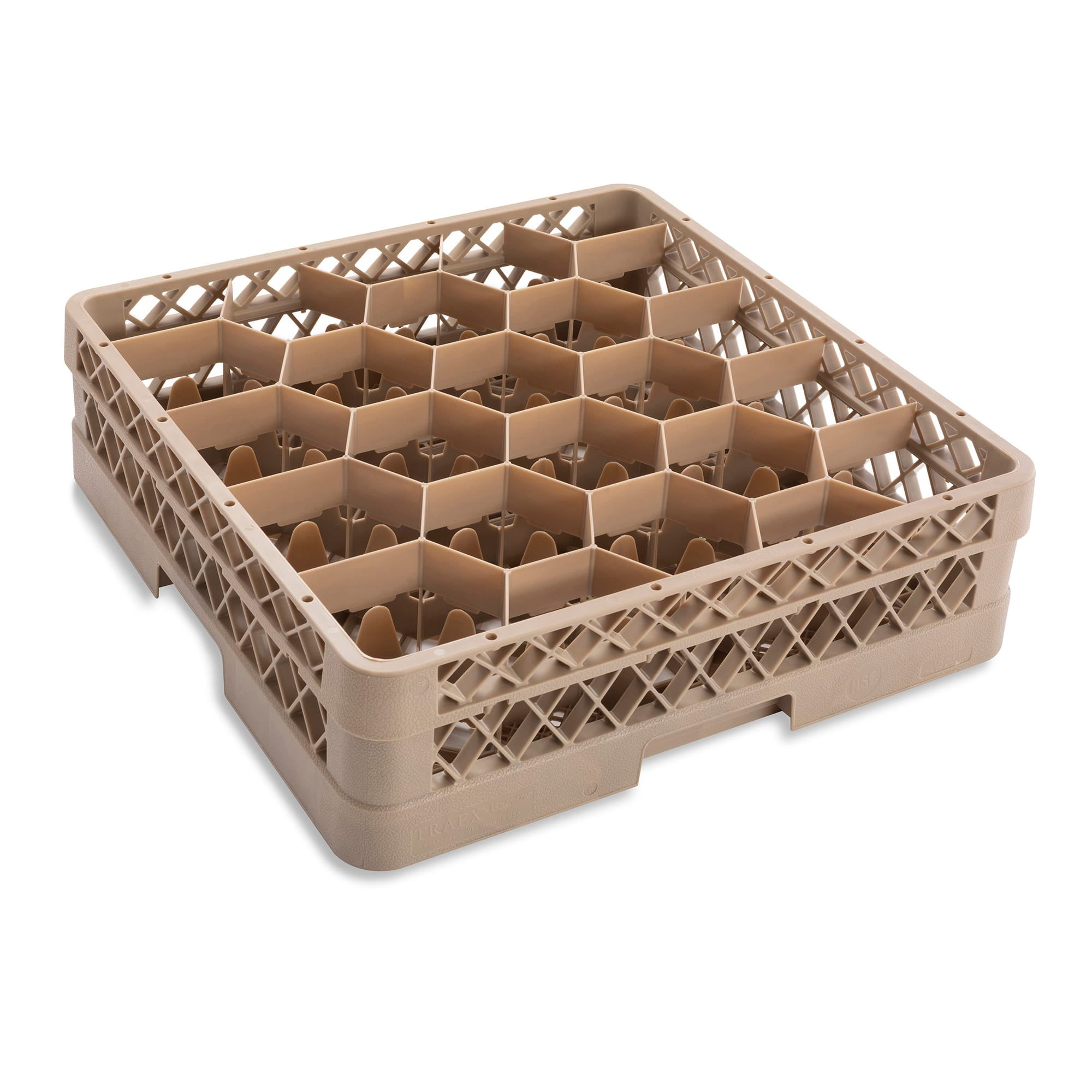 Traex TR11G Beige 20 Compartment Glass Rack with Extender - Walmart.com