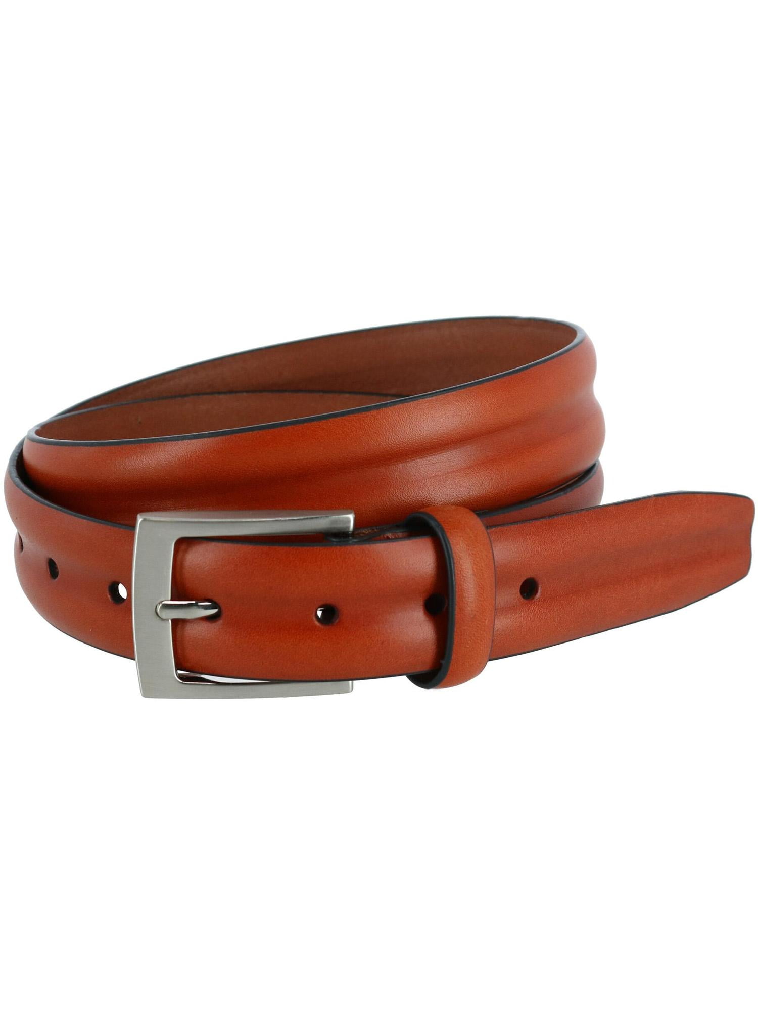 Trafalgar Center Heat Crease Leather Belt (Men) - Walmart.com