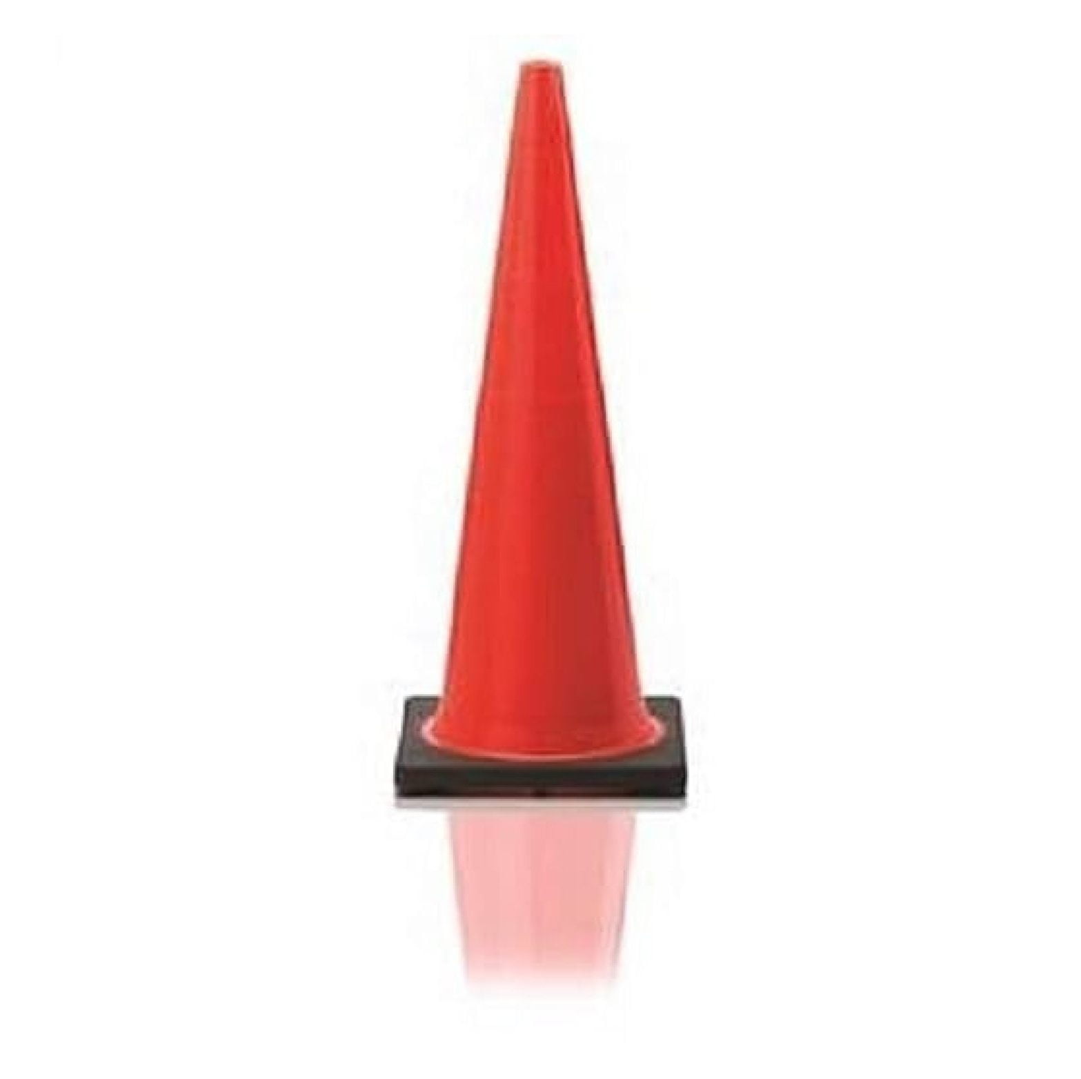 Traffic Cone 36 Inch - Wide Body Safety Cone - Durable PVC Construction ...