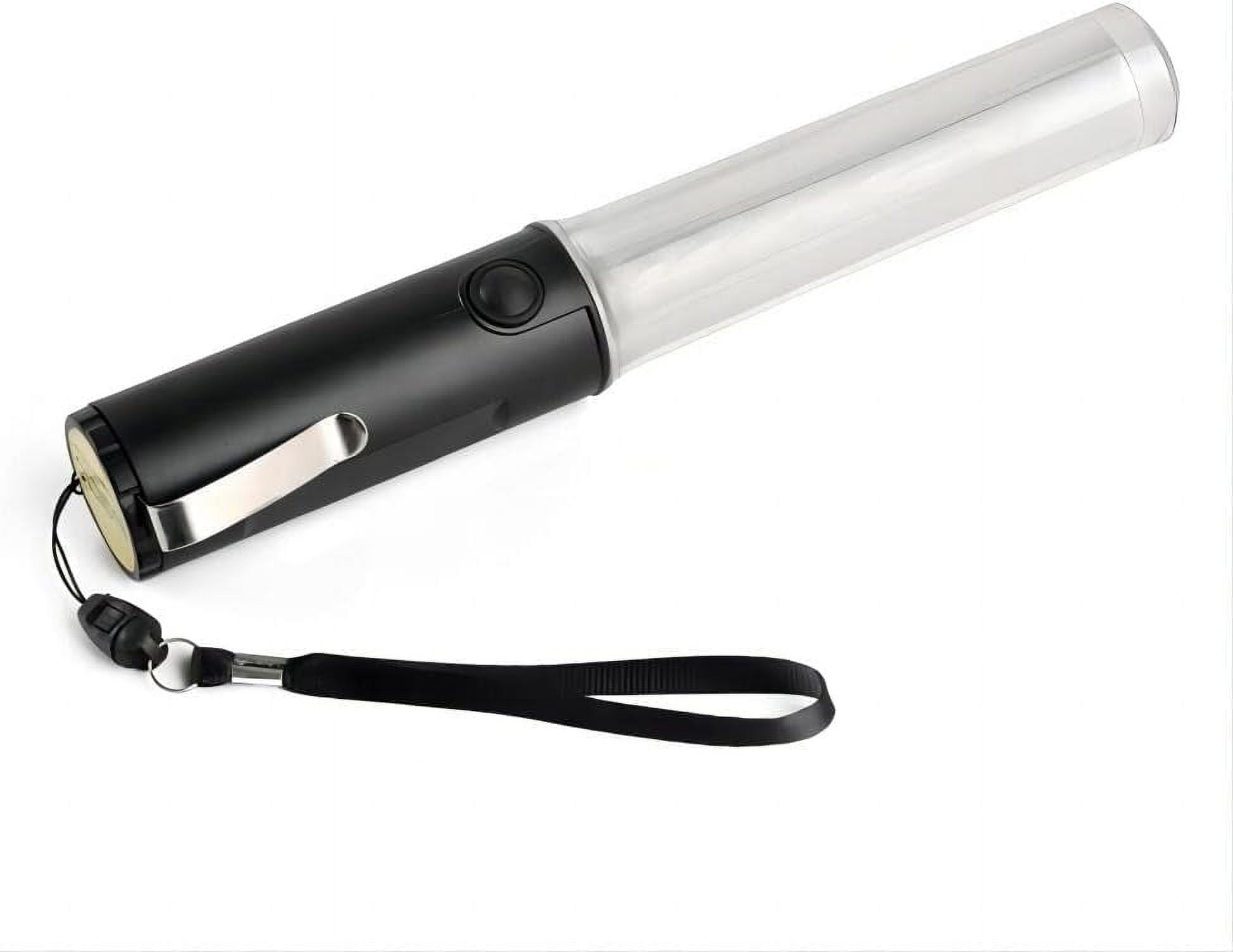 Traffic Control Wand, LED Signal Wand Traffic Flashlight, Battery ...