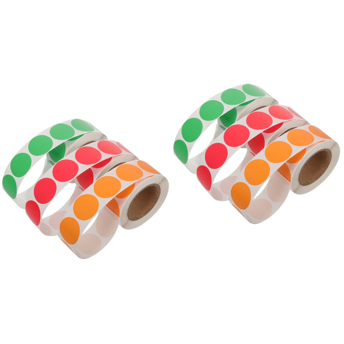 Traffic Light Stickers 6 Rolls Filler Heat Sensitive Sticky Notes ...