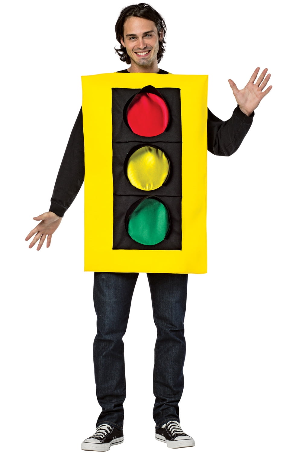 Traffic Light Tunic Men's Adult Halloween Costume, One Size, (40-46 ...