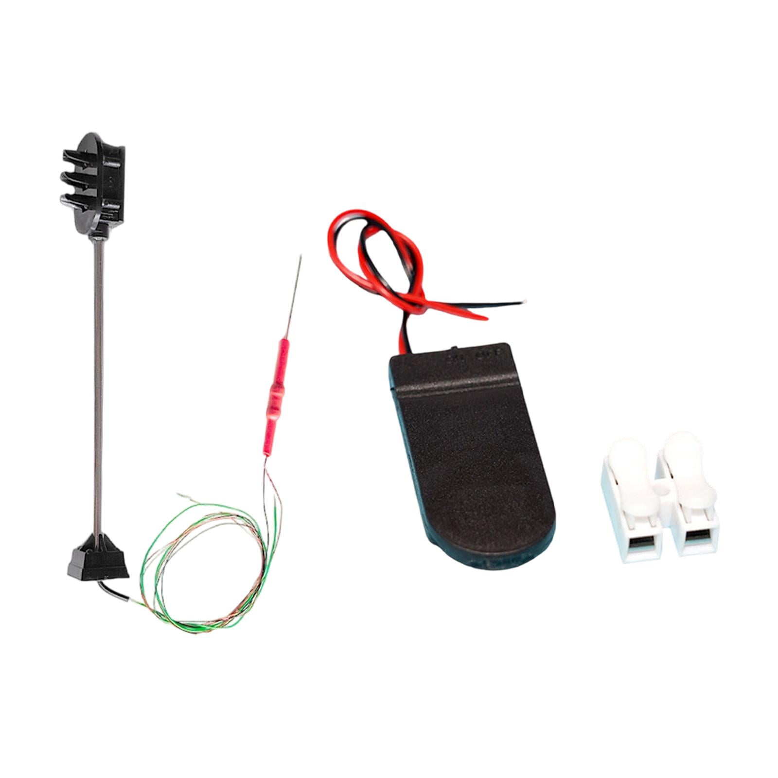 Traffic Lights Model Railroad Signal LED Lamp Compact Size Plastic ...