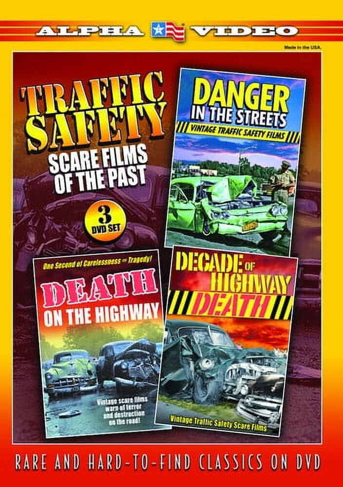 Traffic Safety Scare Films Of The Past (DVD), Alpha Video, Documentary ...
