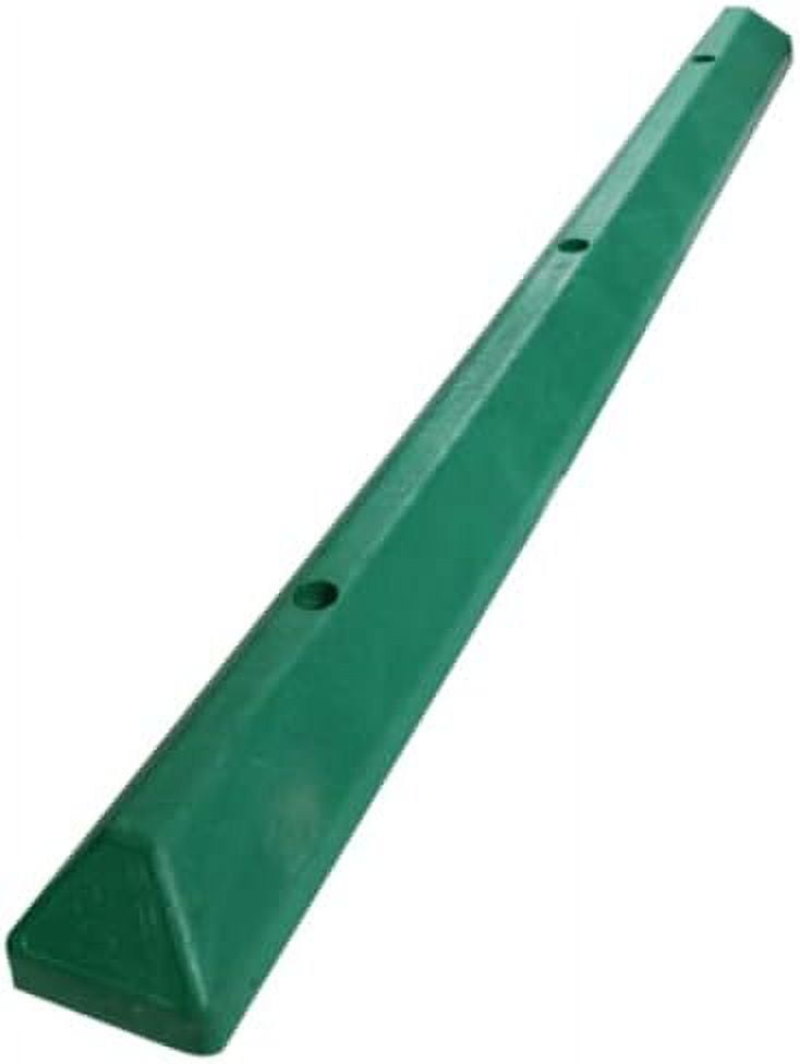 Traffic Safety Store 6' Recycled Plastic Commercial Parking Blocks, EV ...