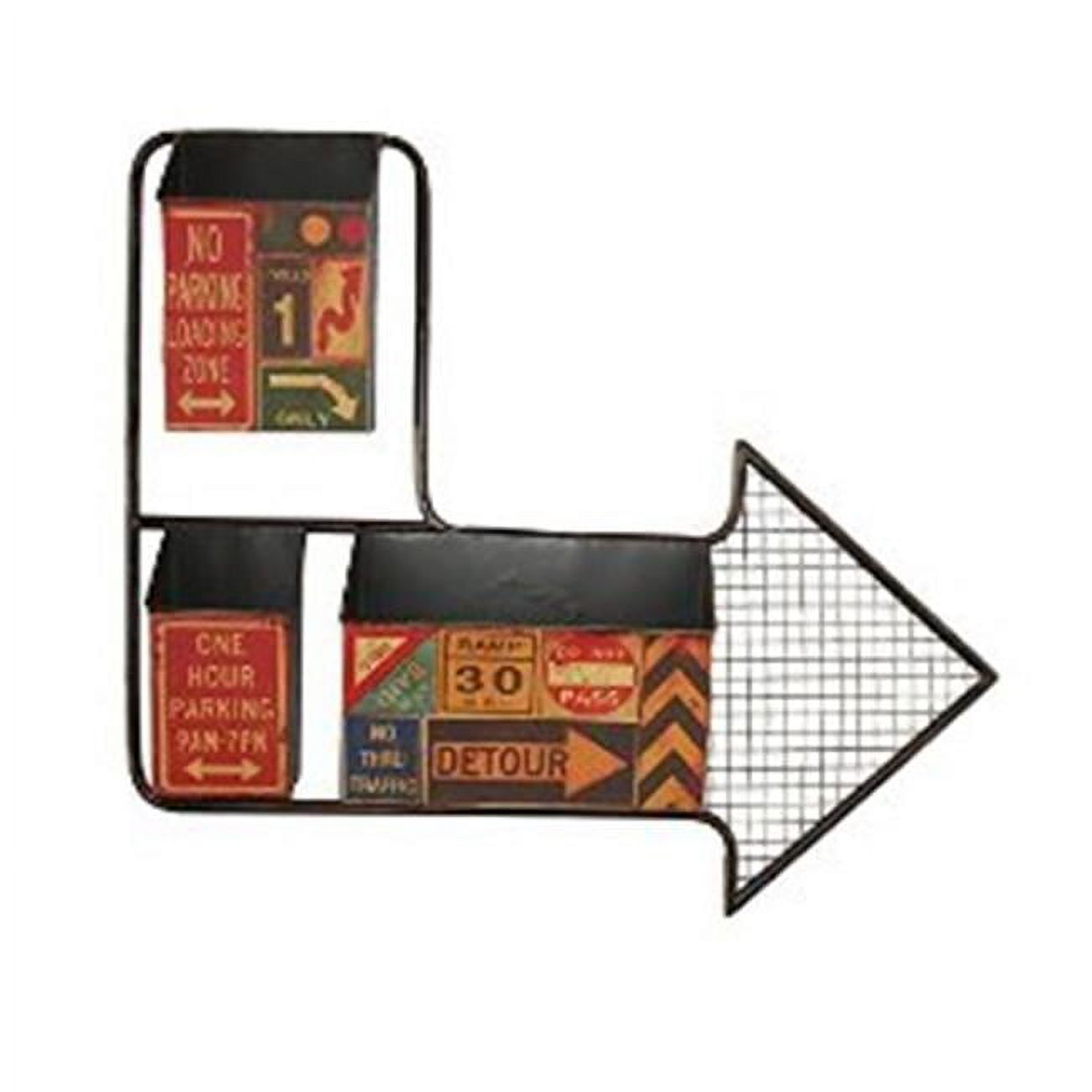 Traffic Sign Wall Organizer Pointing Right - Walmart.com