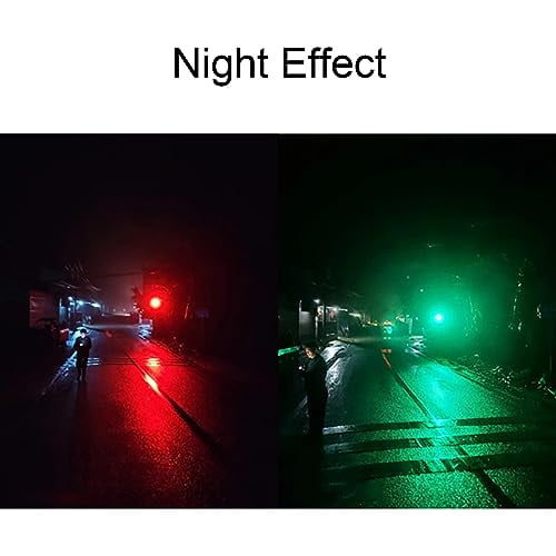 Traffic Stop Light 2 Light Red/Green with Control Switch, Plug & Play ...