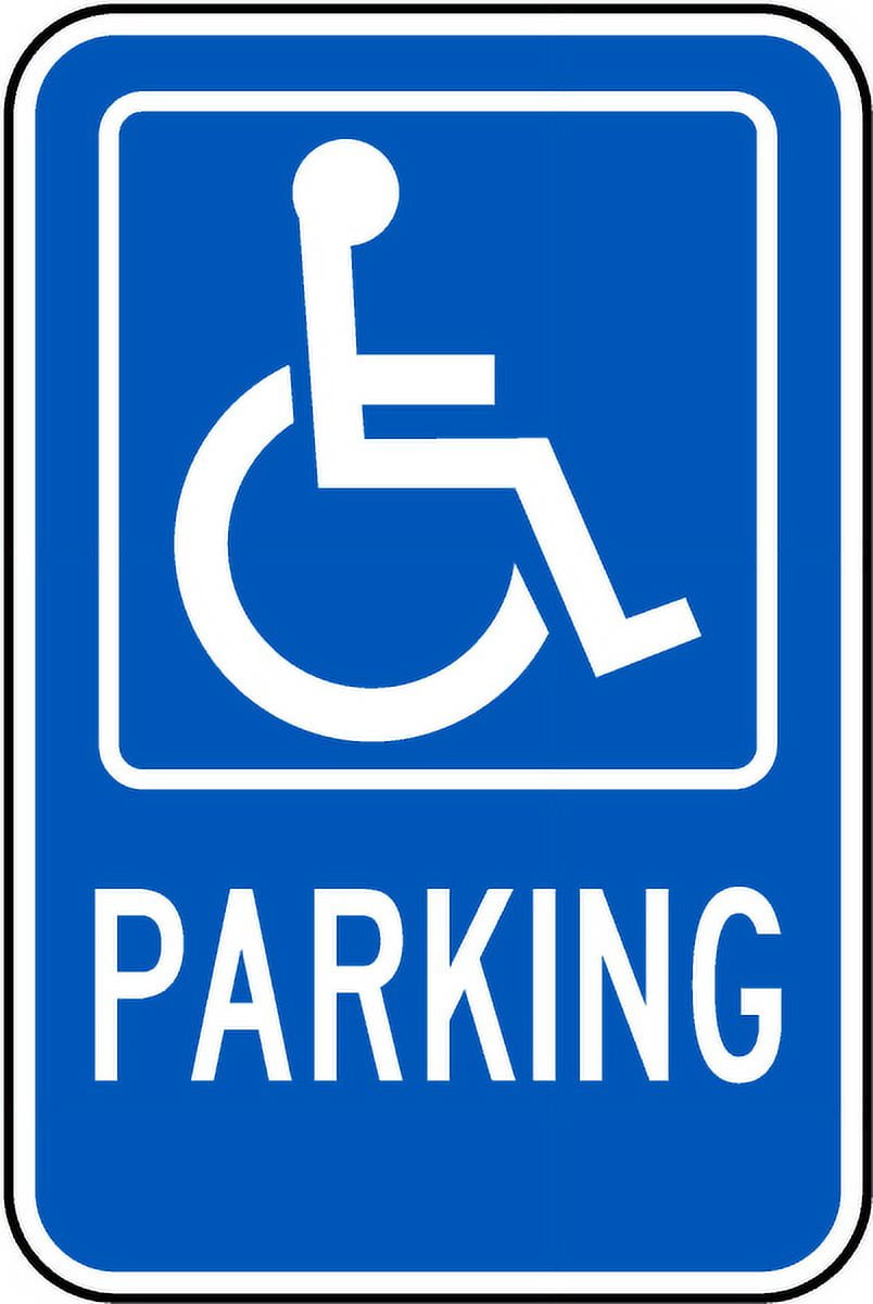 Traffic & Warehouse Signs - Accessible Parking Sign - Weather Approved ...