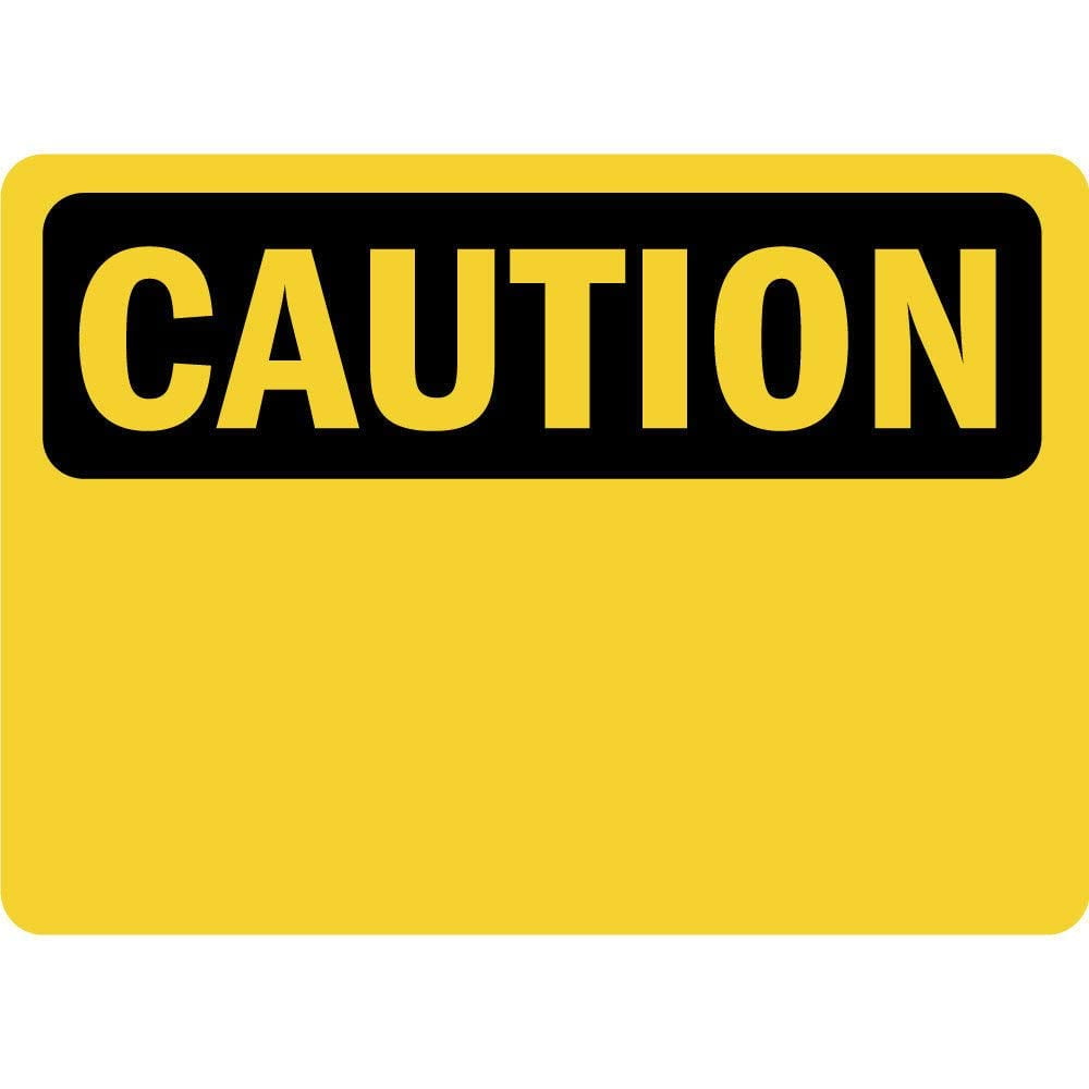 Traffic & Warehouse Signs - Caution - Your Customized Text Here OSHA ...