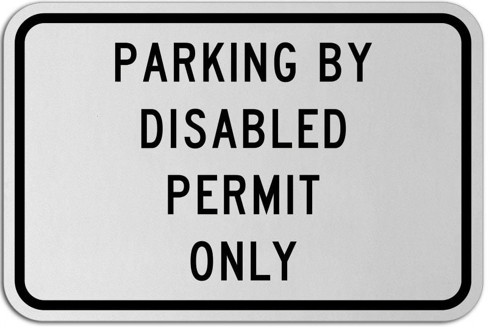 Traffic & Warehouse Signs - Florida Accessible Parking Sign 3 - Weather ...