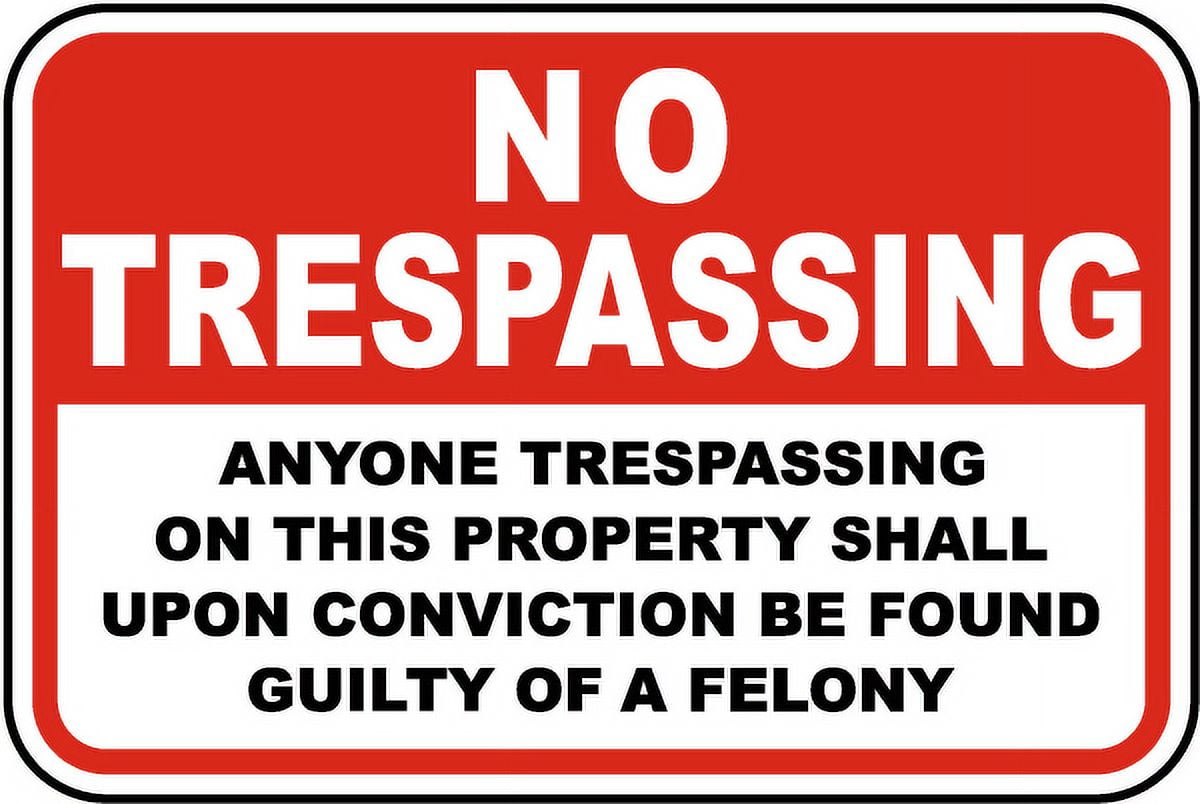Traffic & Warehouse Signs - Found Guilty of A Felony Sign - Weather ...
