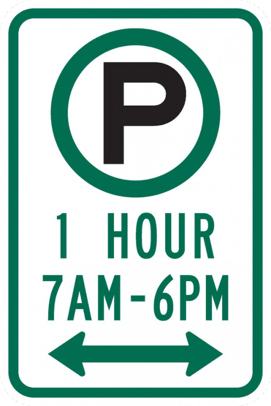 Traffic & Warehouse Signs - R7-23a-Parking X Hour Xam to Xpm Sign ...