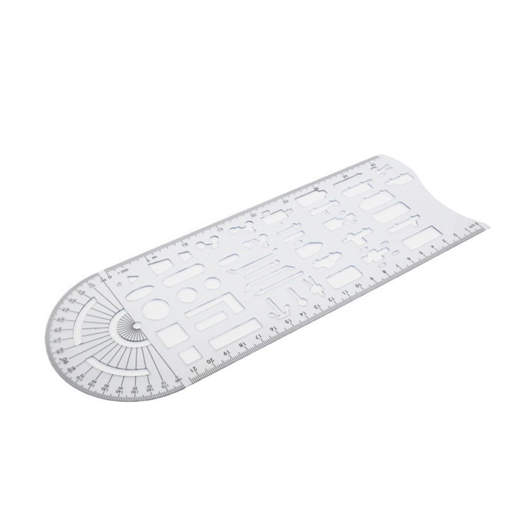 Traffic accident drawing template ruler drawing investigation site ...