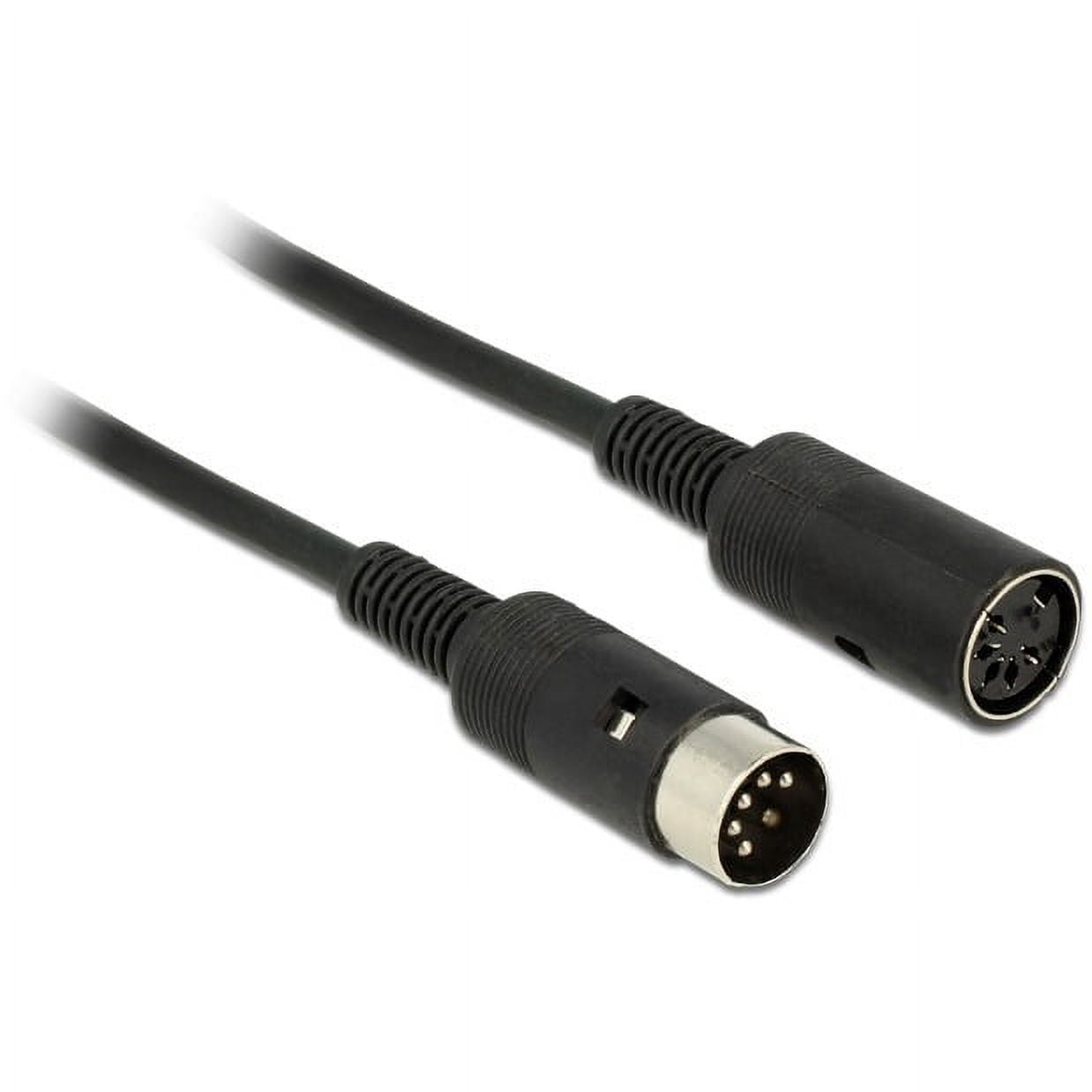 Tragant Cable DIN 5 pin male > DIN 5 pin female 1.5 m - Walmart.com