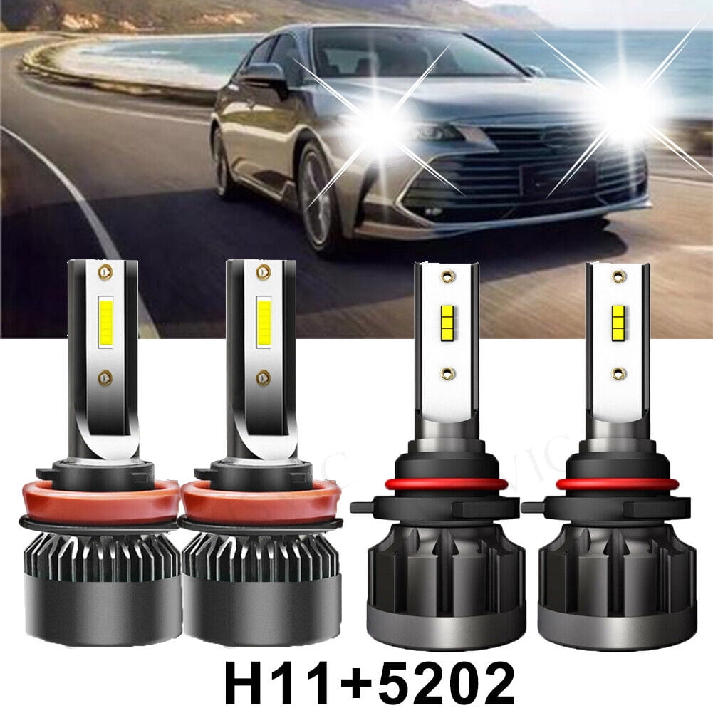 Trail Boss White LED Headlight BulbsFor 2019 2020 2021 Silverado 1500 ...