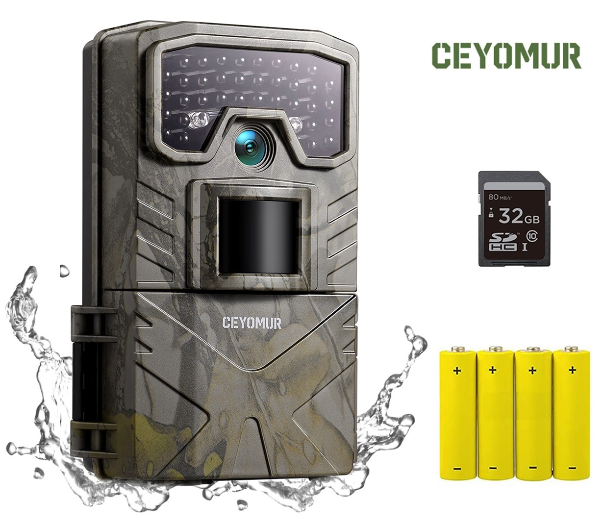 Moultrie Micro-W36 Long Range Infrared Hunting Trail Camera, 36 ...