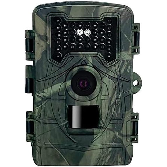 Trail Camera 36MP 1080P, Game Camera 0.1s Trigger No-Glow IR Night ...
