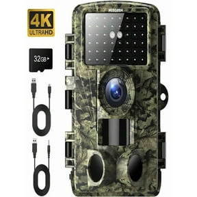 Free Shipping! KJK Ropeworks Trail Camera, WiFi Trail Cam 4K 64MP ...